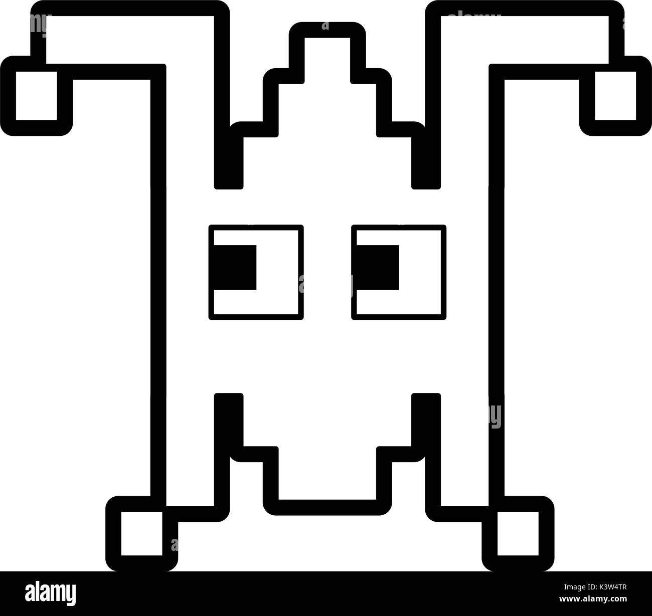 Isolated monster design Stock Vector Image & Art - Alamy