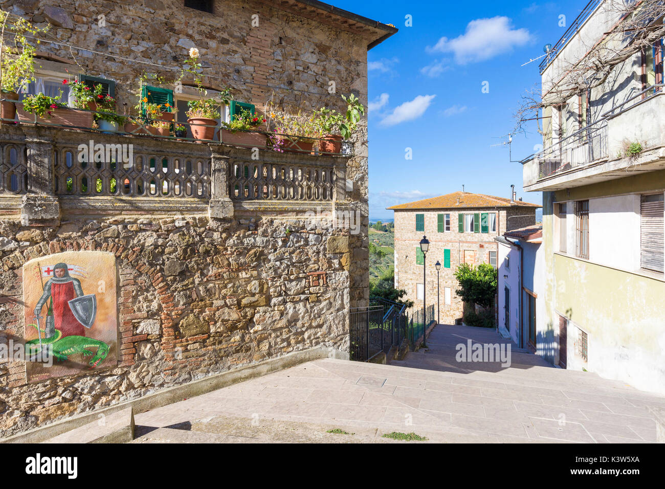 Picture on house of the historic center of montemerano montemerano hi ...