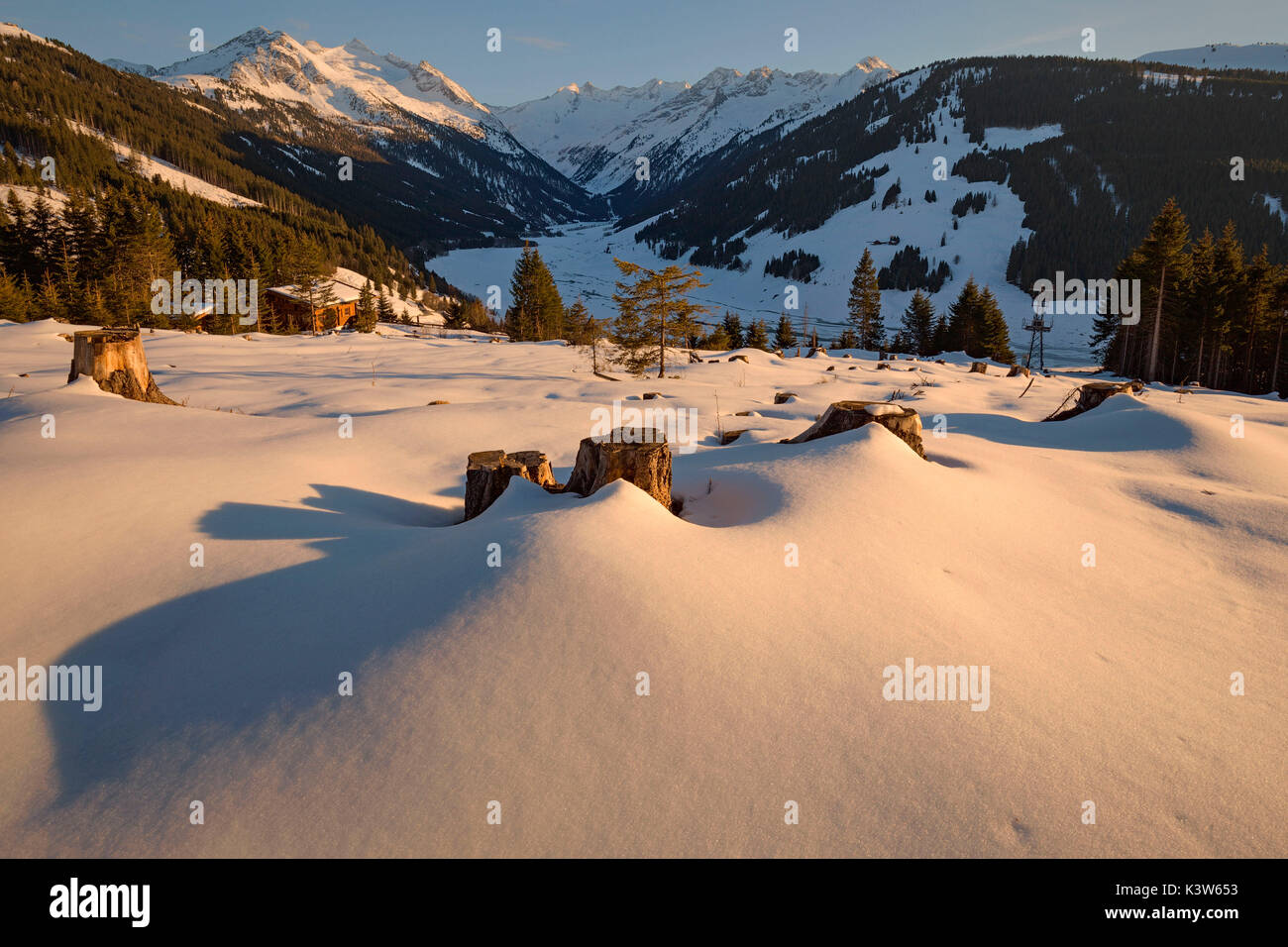 Zillertal austria winter hiking hi-res stock photography and images - Alamy
