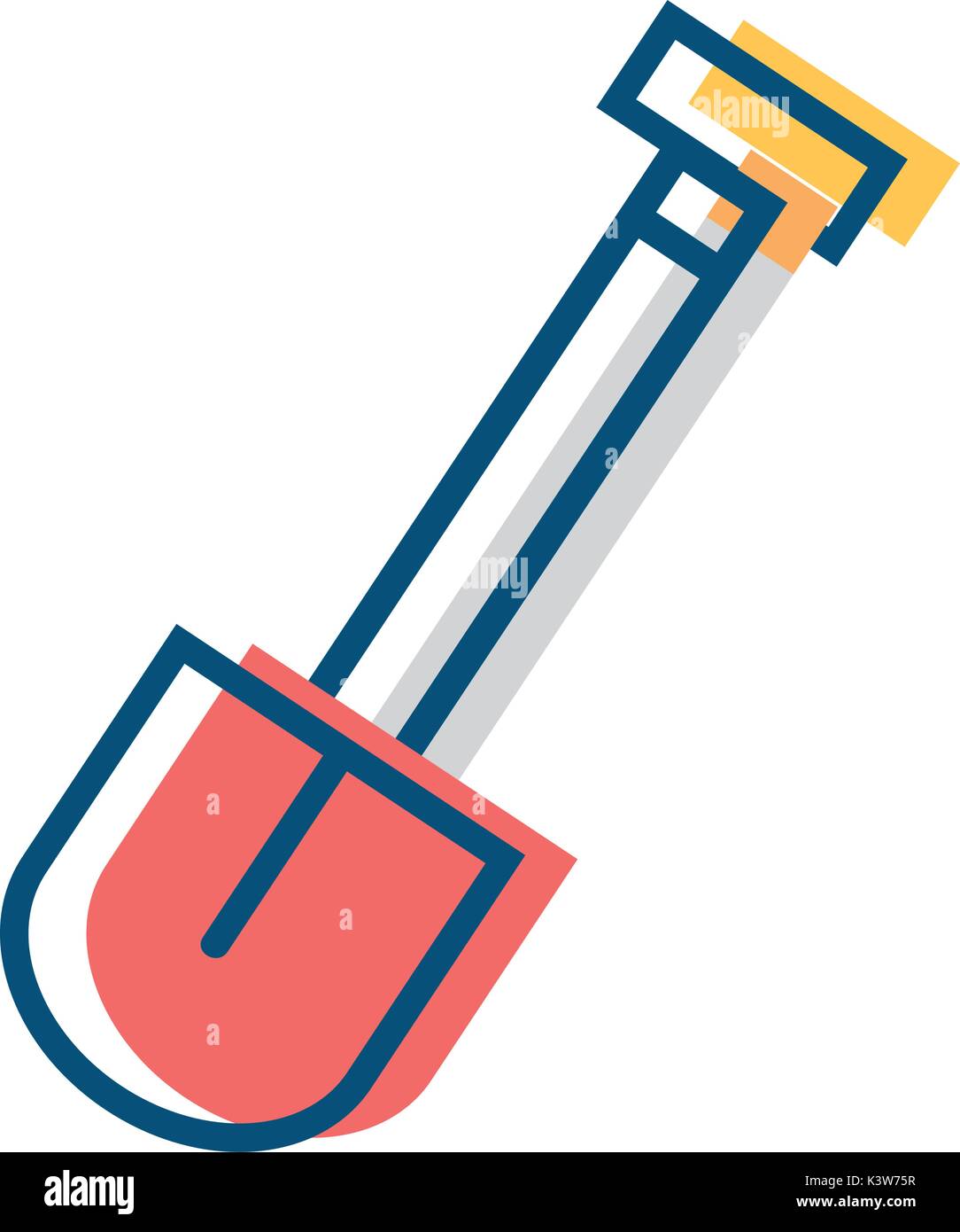 spade equipment to industrial service repair Stock Vector Image & Art ...