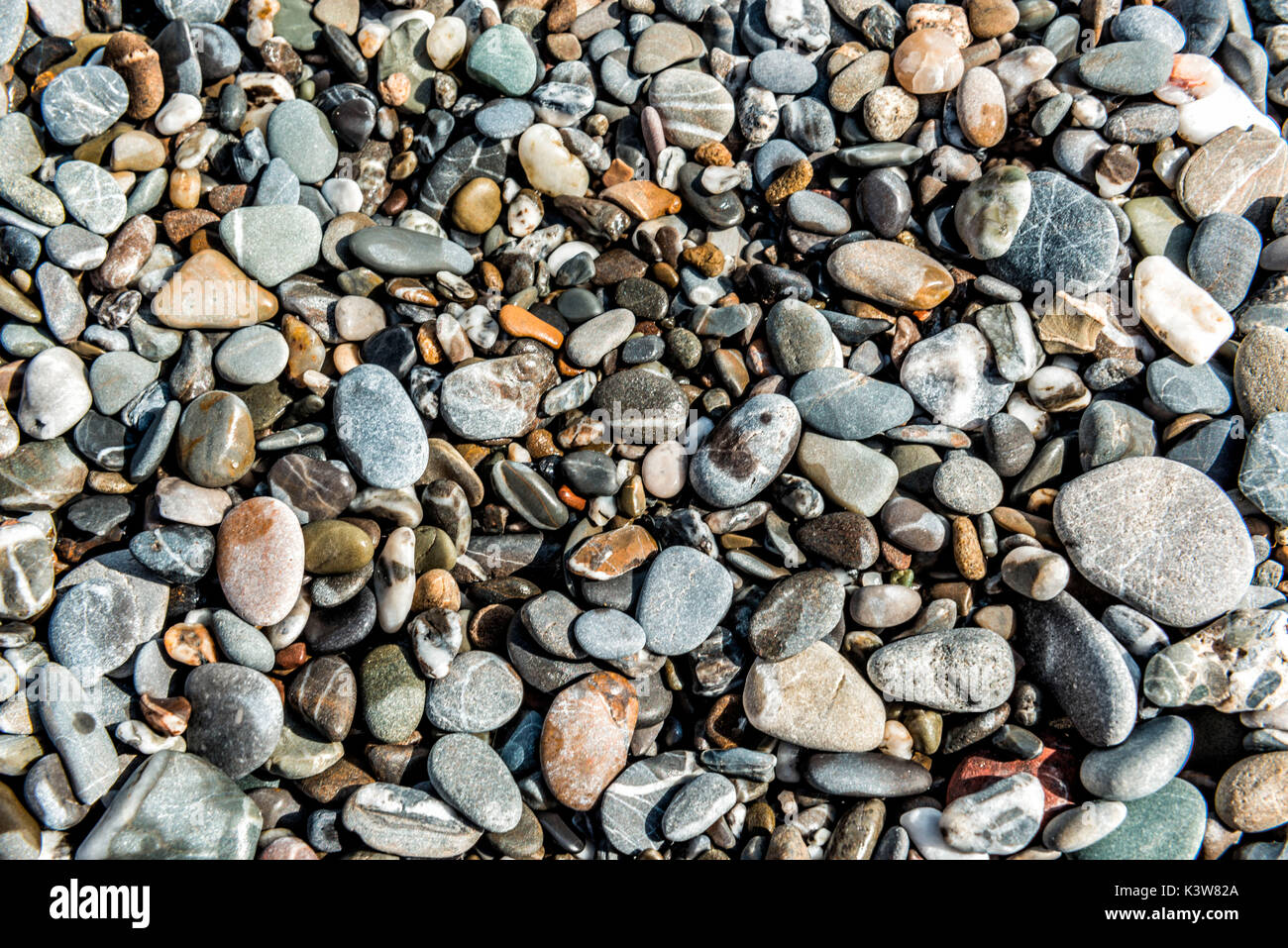 Details of sea pebbles Stock Photo - Alamy