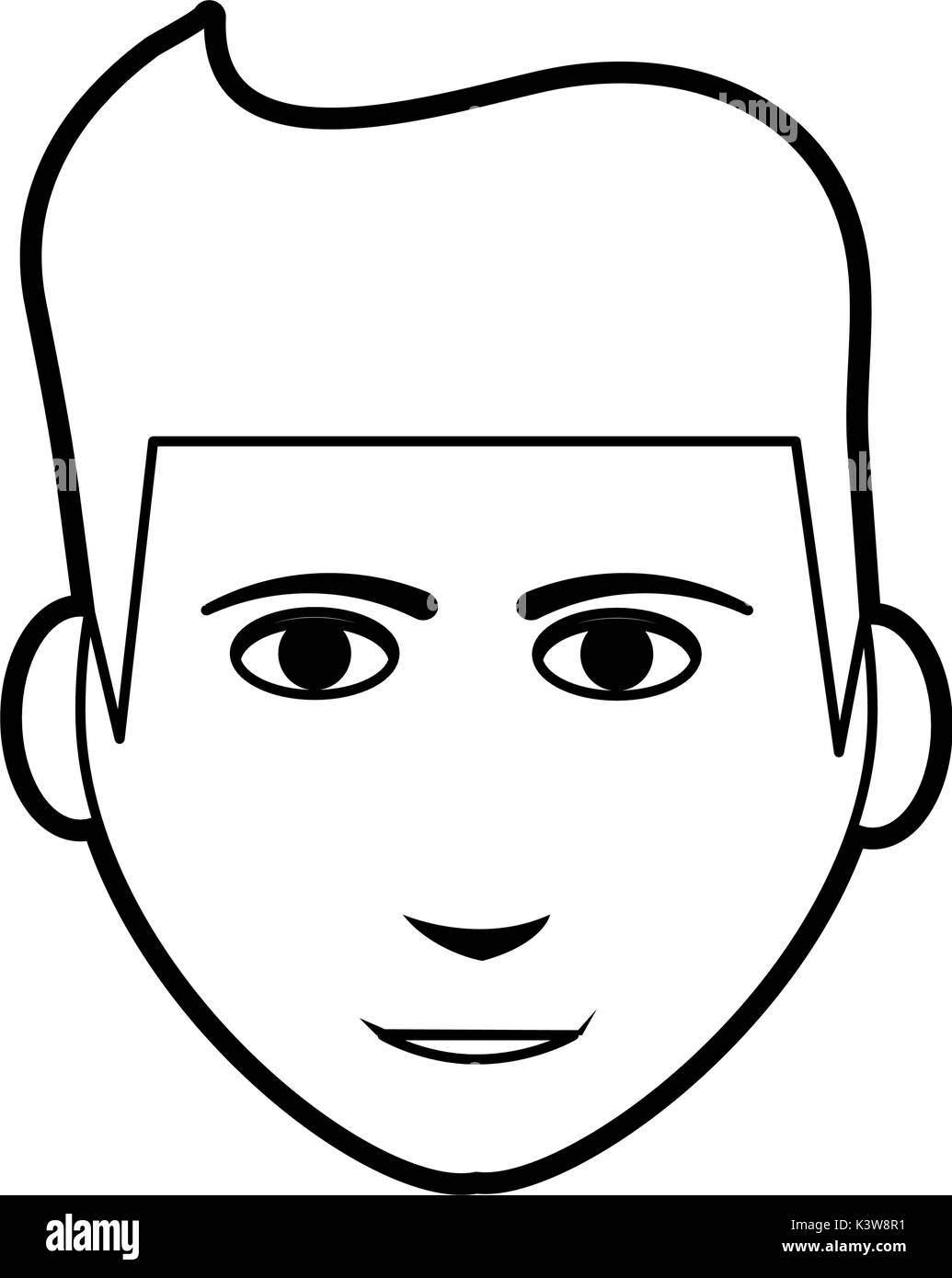 Isolated man cartoon design Stock Vector Image & Art - Alamy