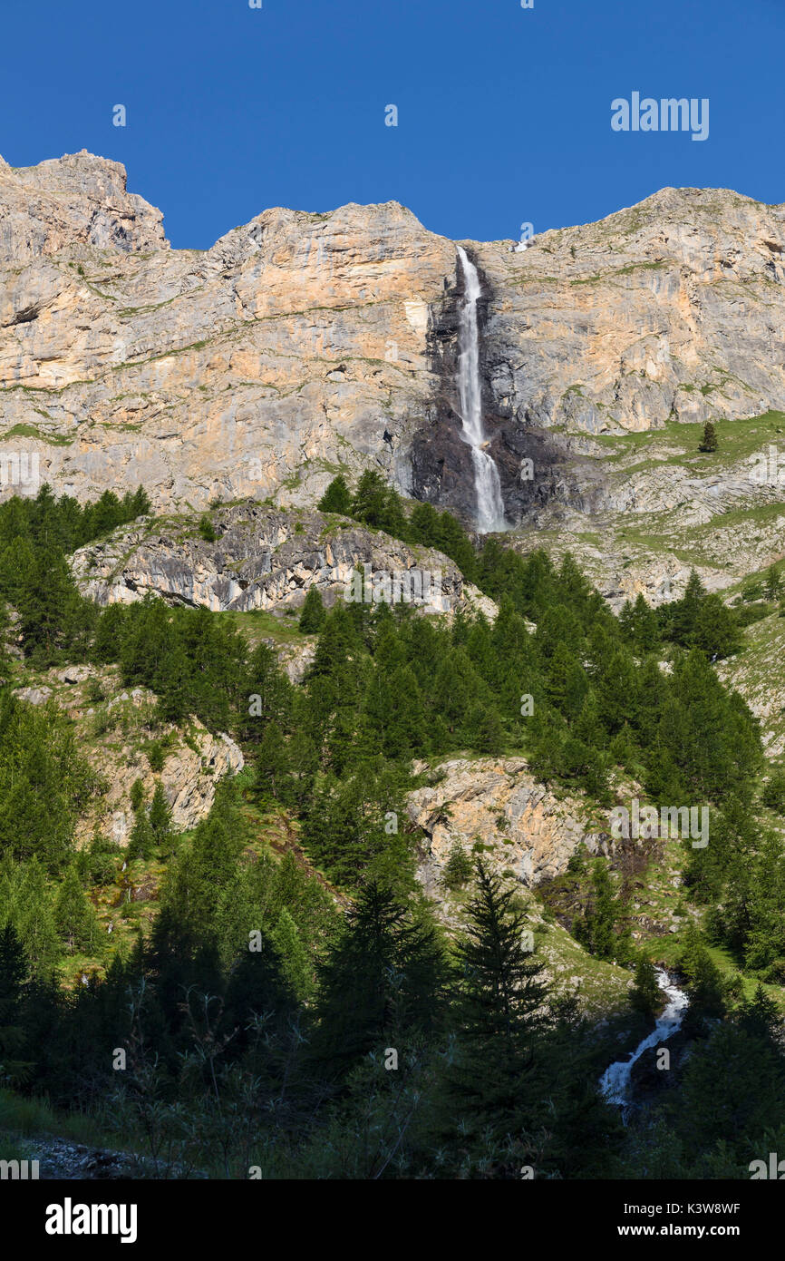 Maira valley (Valle Maira), Cuneo province,Piedmont, Italy, Europe ...