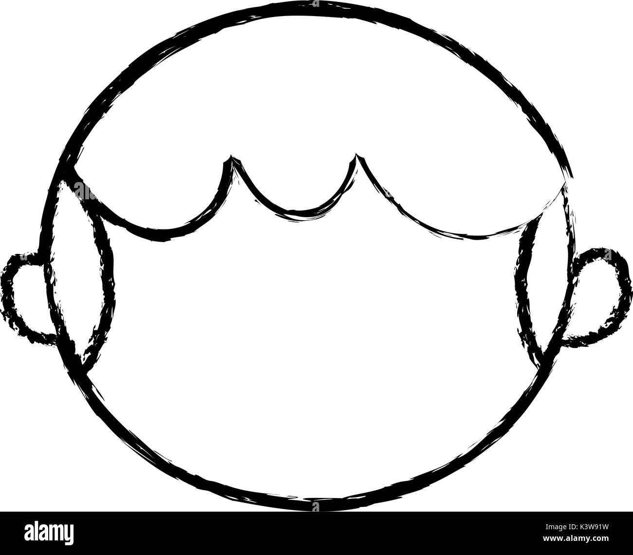 figure boy head with hairstyle design Stock Vector Image & Art - Alamy