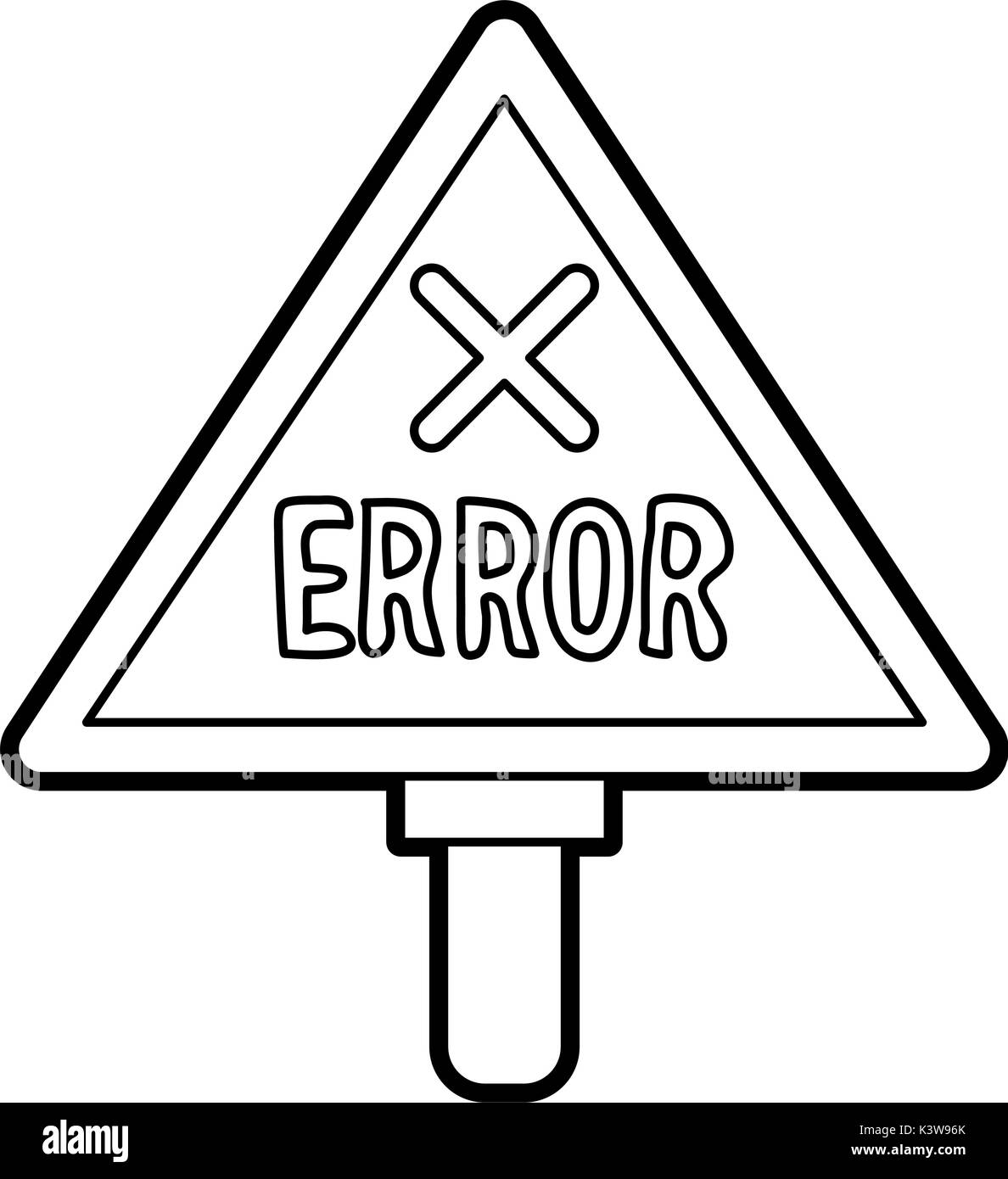 Isolated road sign design Stock Vector Image & Art - Alamy