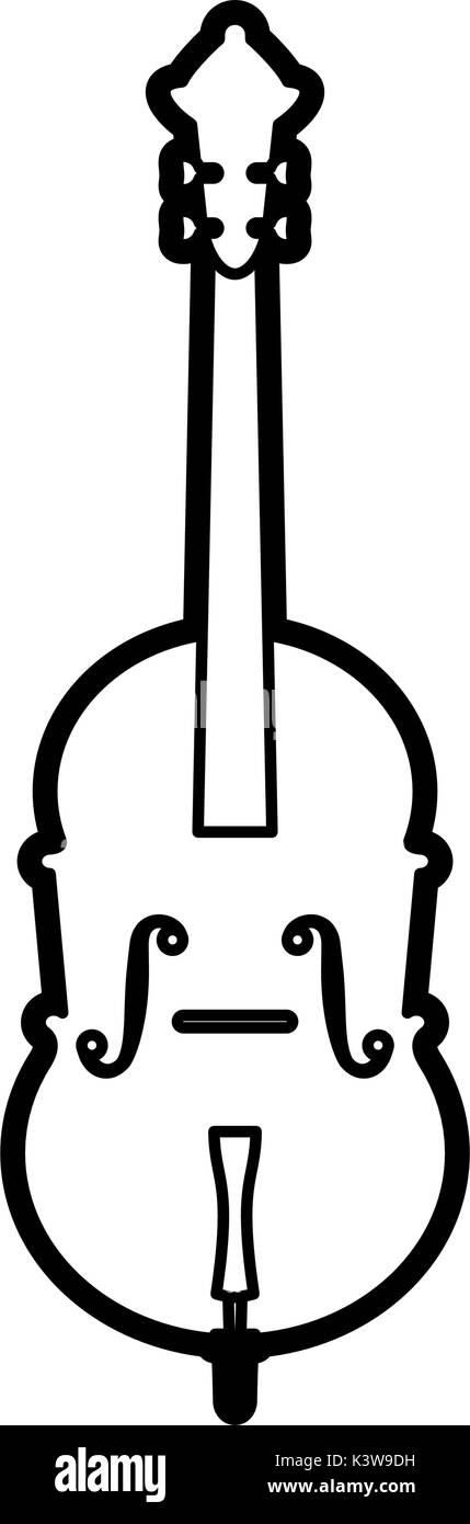 Isolated cello design Stock Vector Image & Art - Alamy