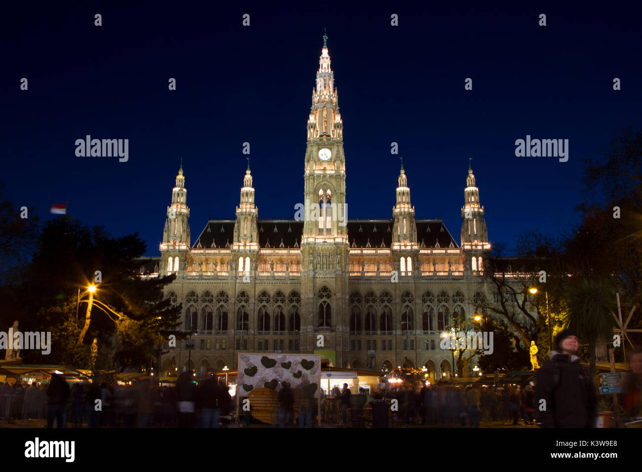Vienna city hall hi-res stock photography and images - Alamy