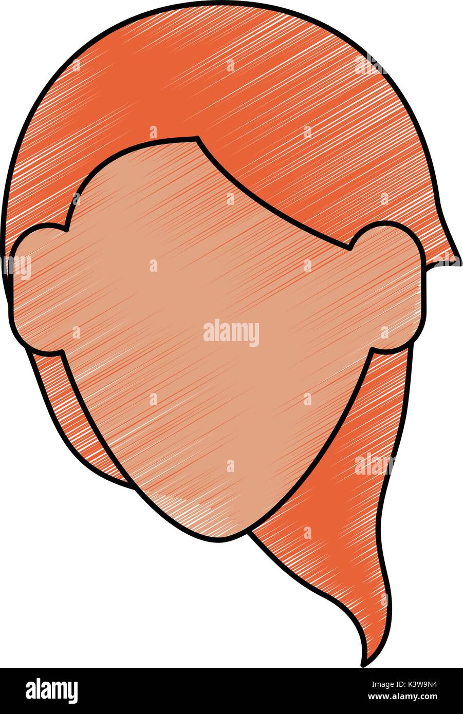 Isolated woman head design Stock Vector Image & Art - Alamy