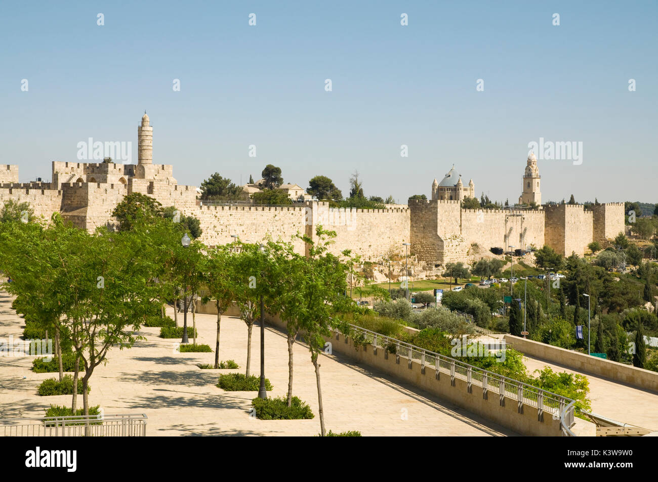 David Fortress and Museum, Jerusalem Stock Photo - Alamy