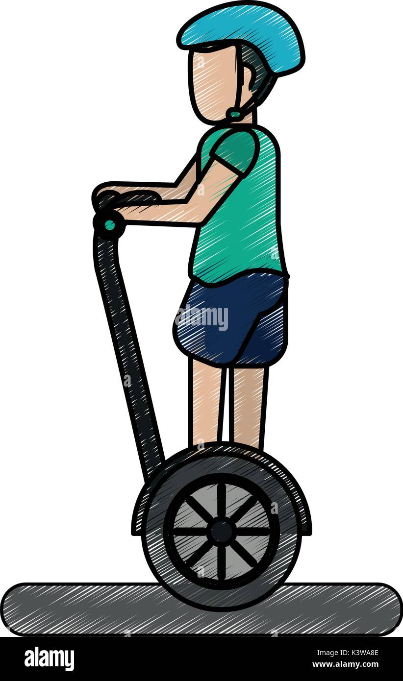 Segway Stock Vector Images - Alamy