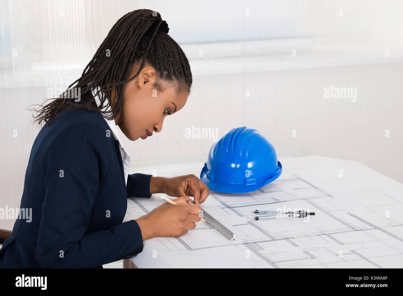 Civil engineer desk hi-res stock photography and images - Alamy
