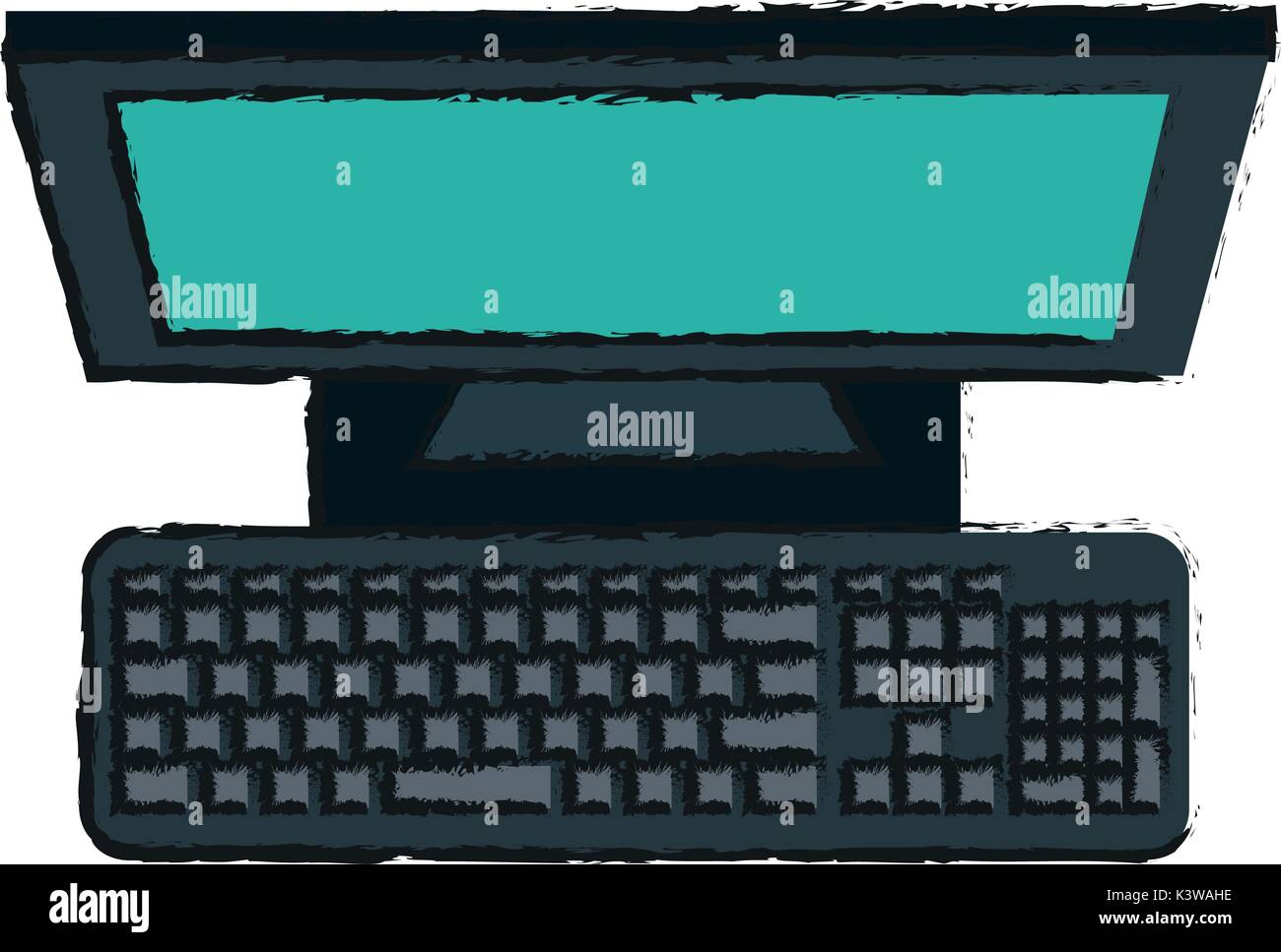 Isolated computer design Stock Vector Image & Art - Alamy