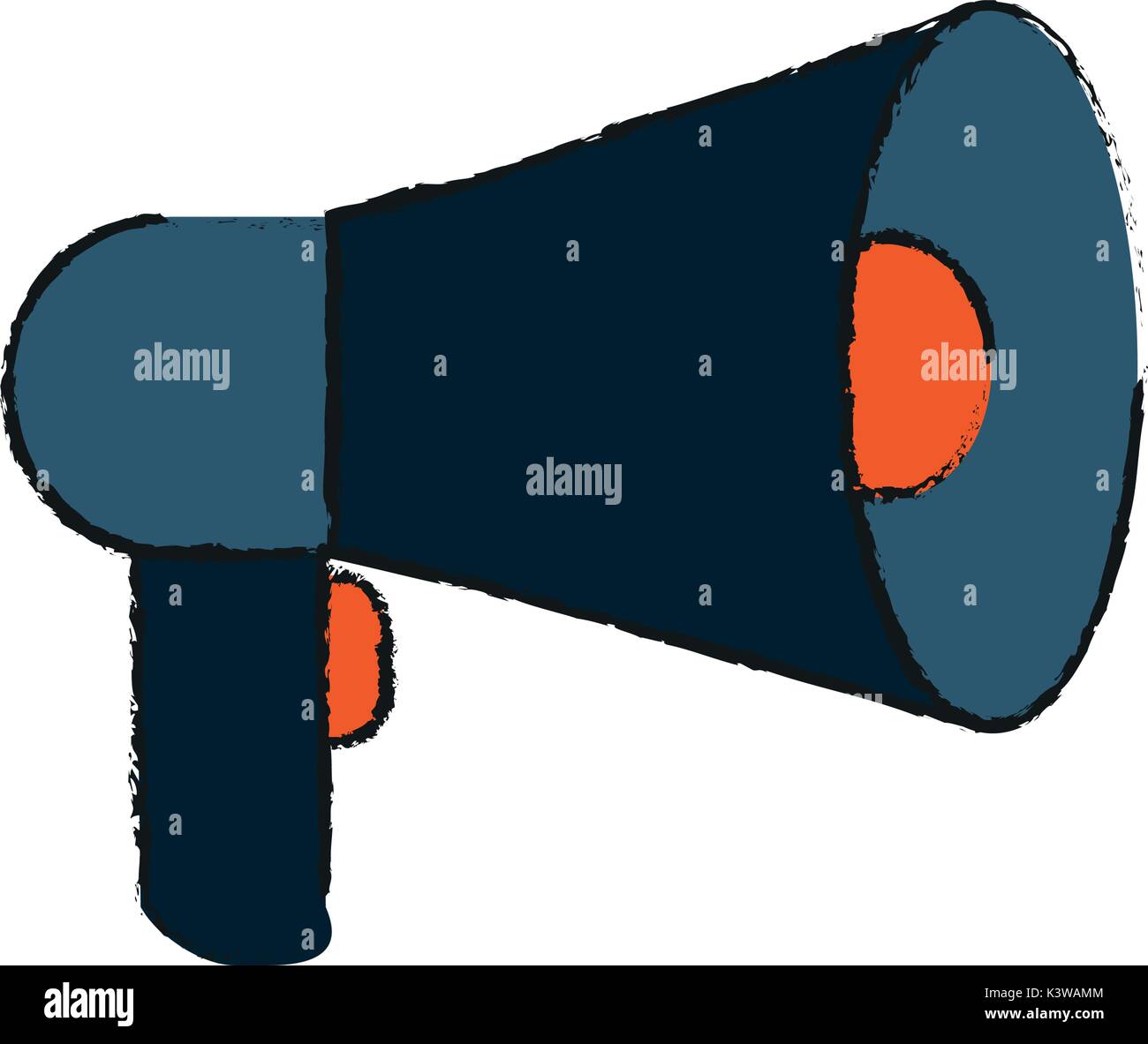 Isolated megaphone design Stock Vector Image & Art - Alamy