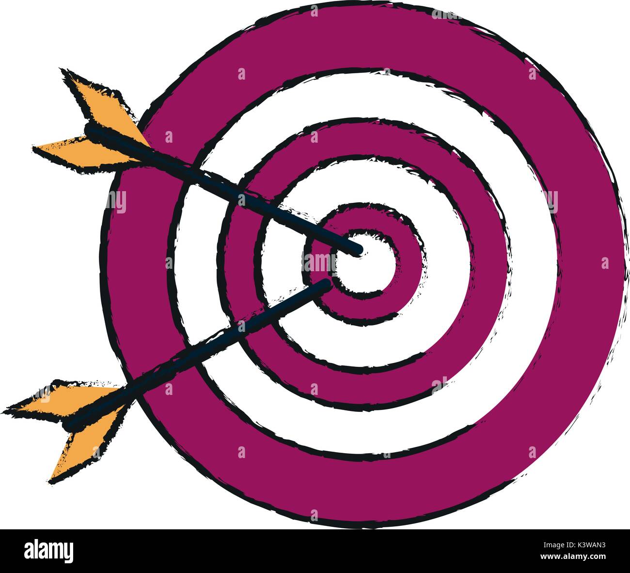 Isolated target design Stock Vector Image & Art - Alamy