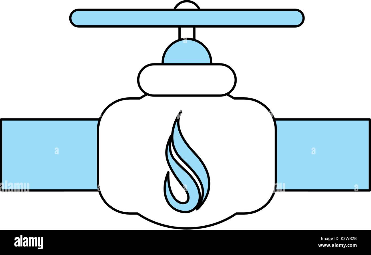 Gas tap Stock Vector Images - Alamy