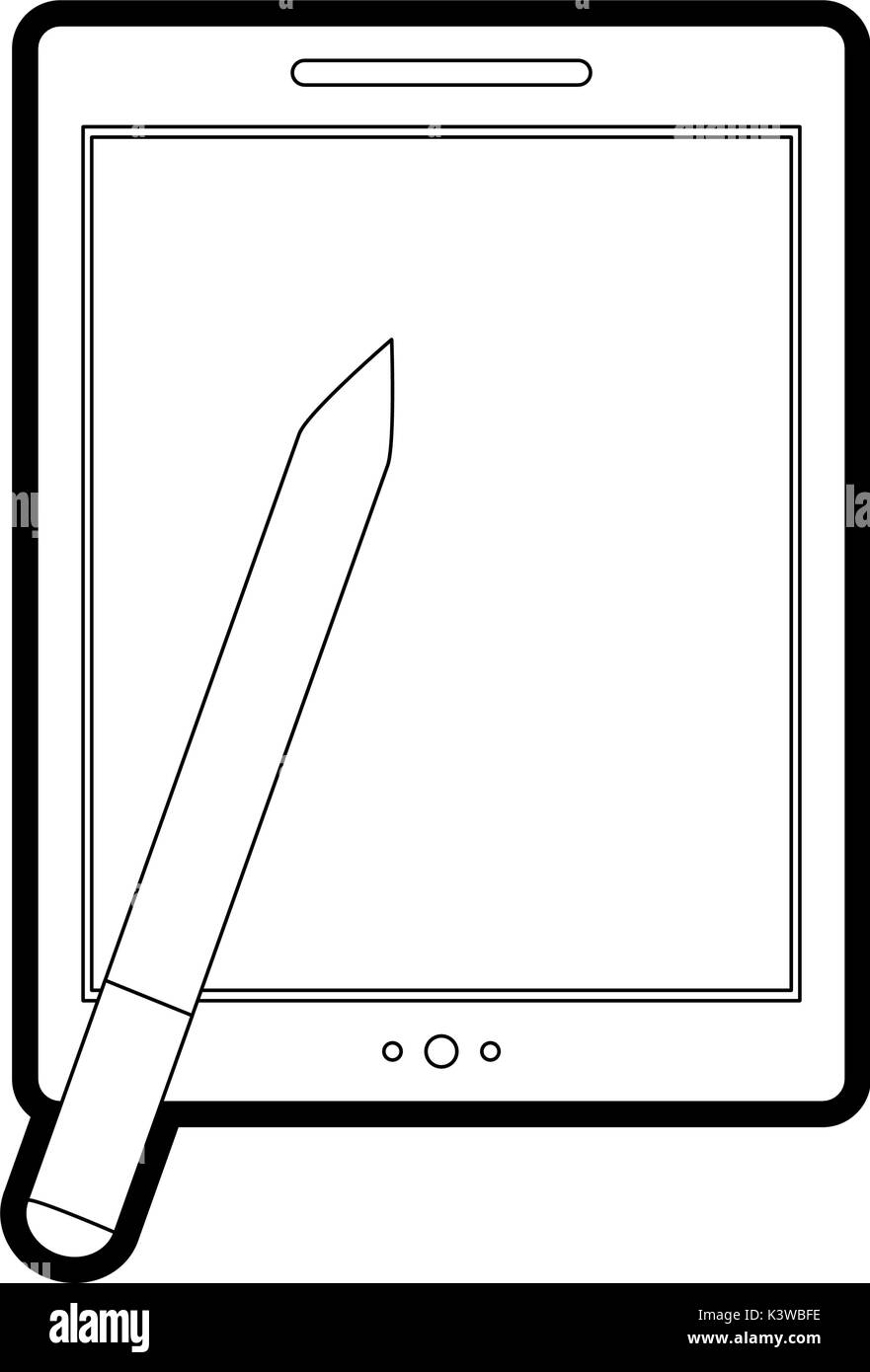 Isolated tablet design Stock Vector Image & Art - Alamy