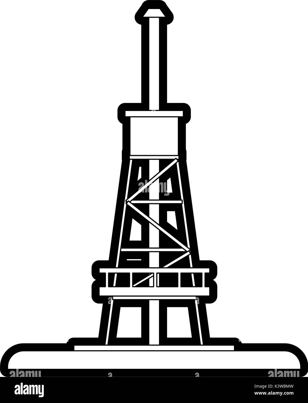 Gas tower Black and White Stock Photos & Images - Alamy