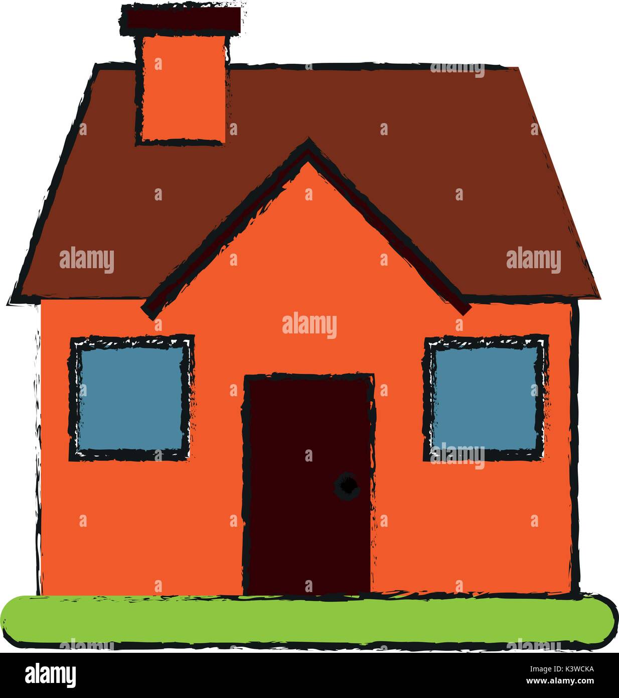 Isolated house design Stock Vector Image & Art - Alamy