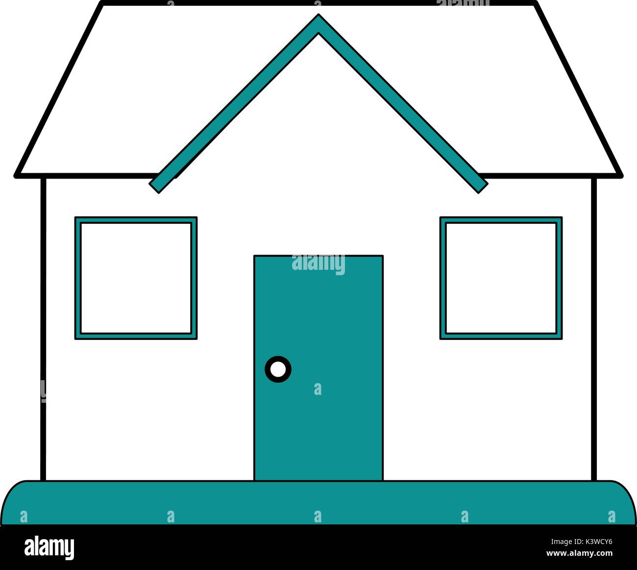 Isolated house design Stock Vector Image & Art - Alamy
