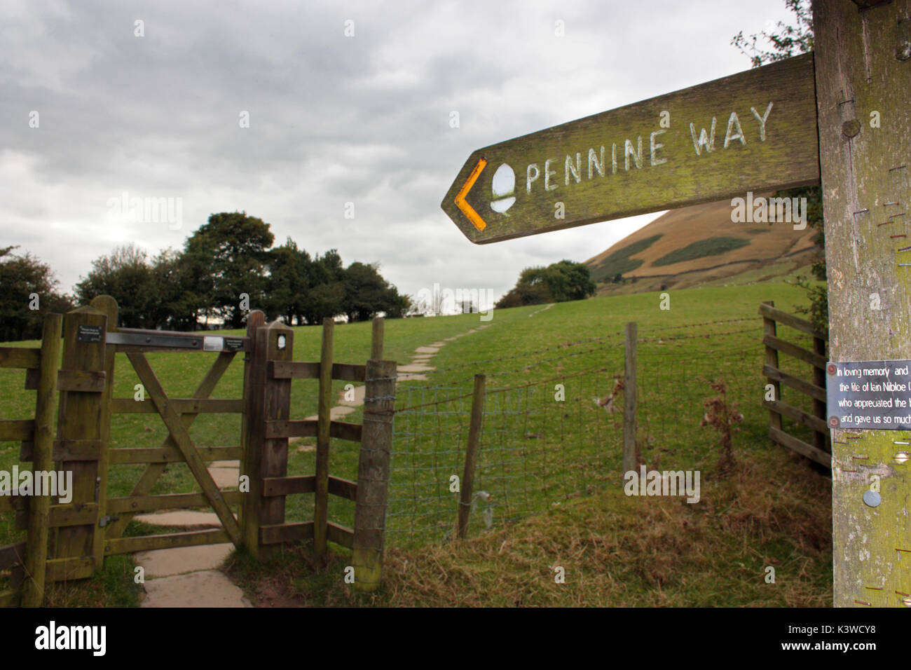Pennine way trail edale hi-res stock photography and images - Alamy