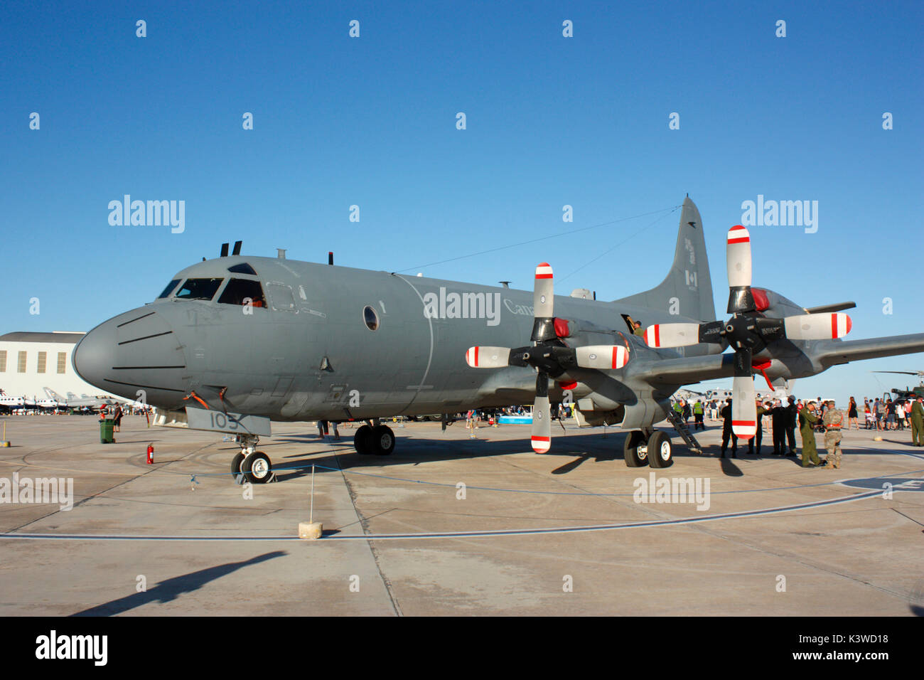 Royal Canadian Air Force Lockheed CP-140 Aurora maritime patrol ...