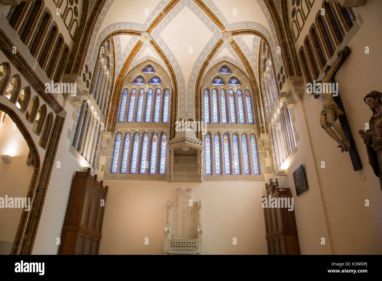Episcopal Palace by Gaudi, Astorga, Spain Stock Photo - Alamy