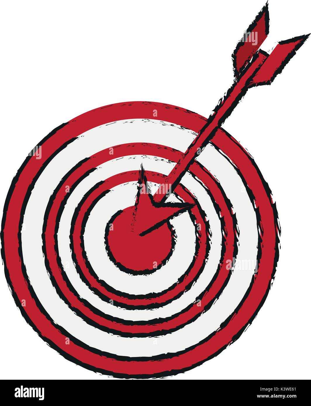 Isolated target design Stock Vector Image & Art - Alamy