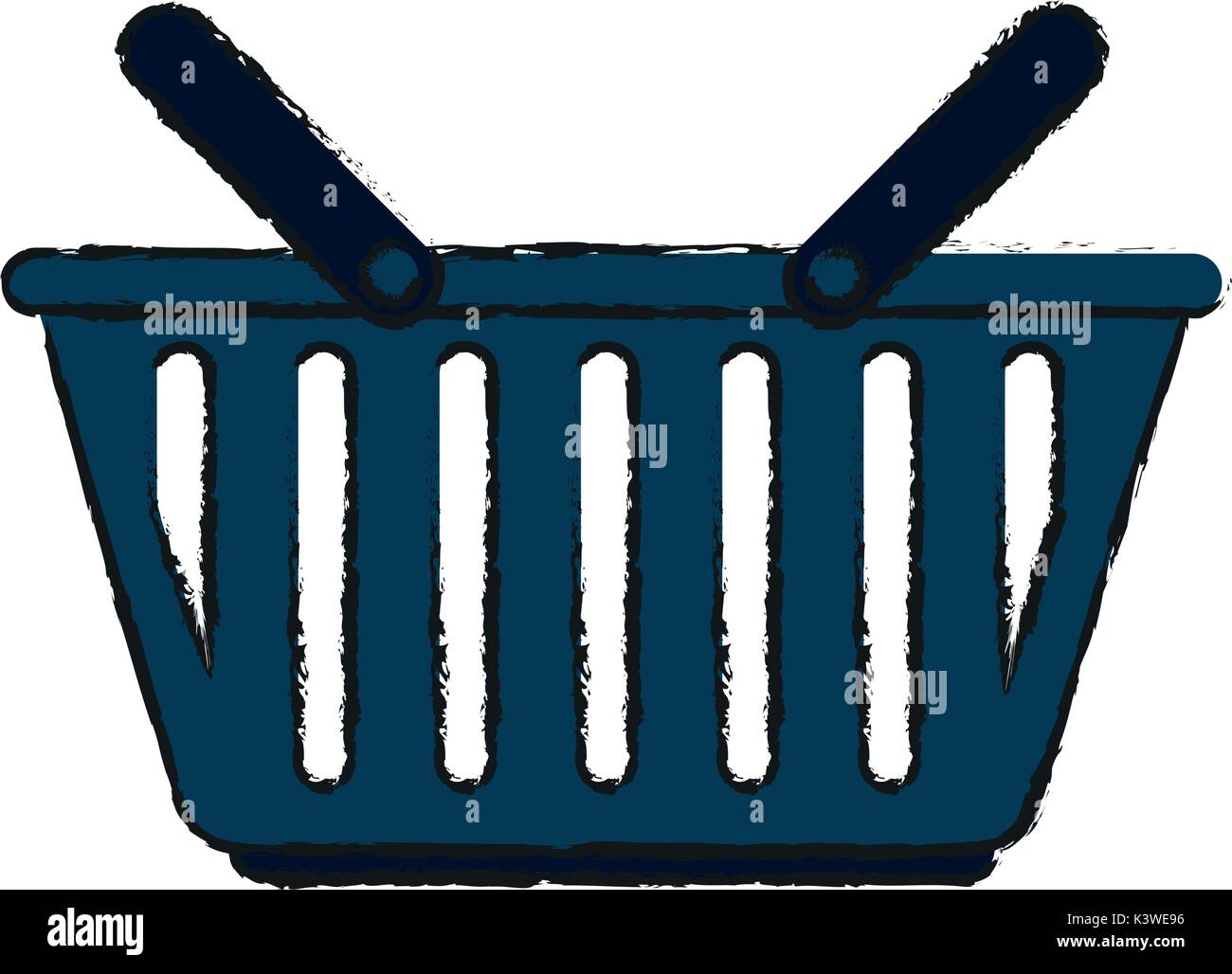 Isolated shopping basket design Stock Vector Image & Art - Alamy