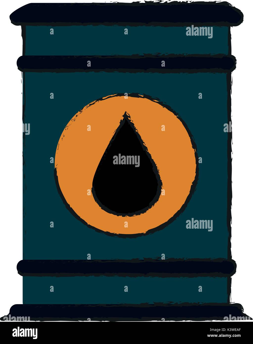 Isolated oil barrel design Stock Vector Image & Art - Alamy