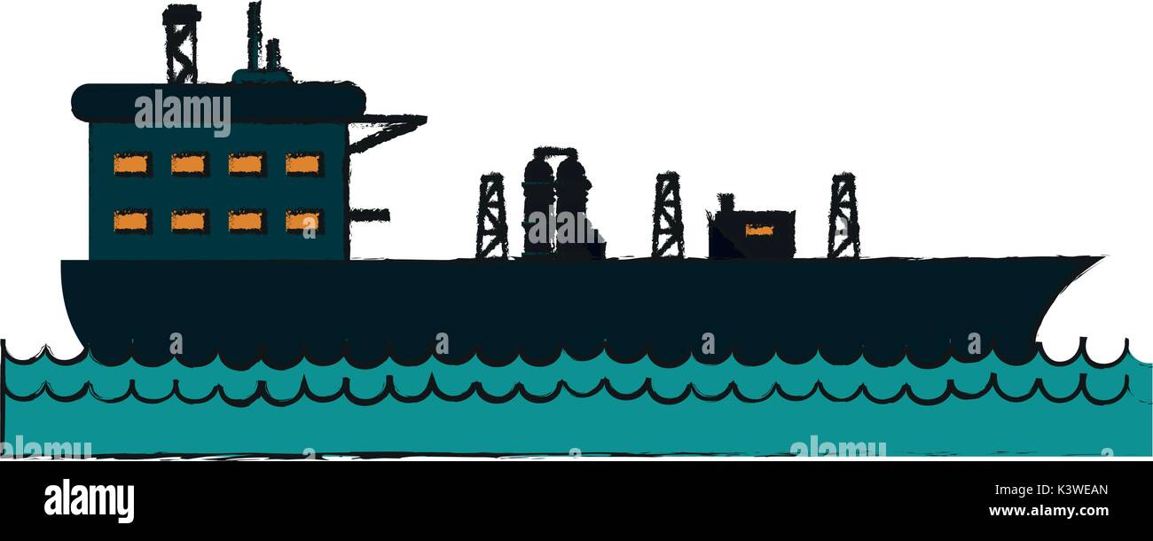 Isolated oil tanker design Stock Vector Image & Art - Alamy