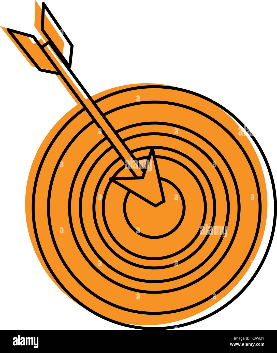 Isolated target design Stock Vector Image & Art - Alamy