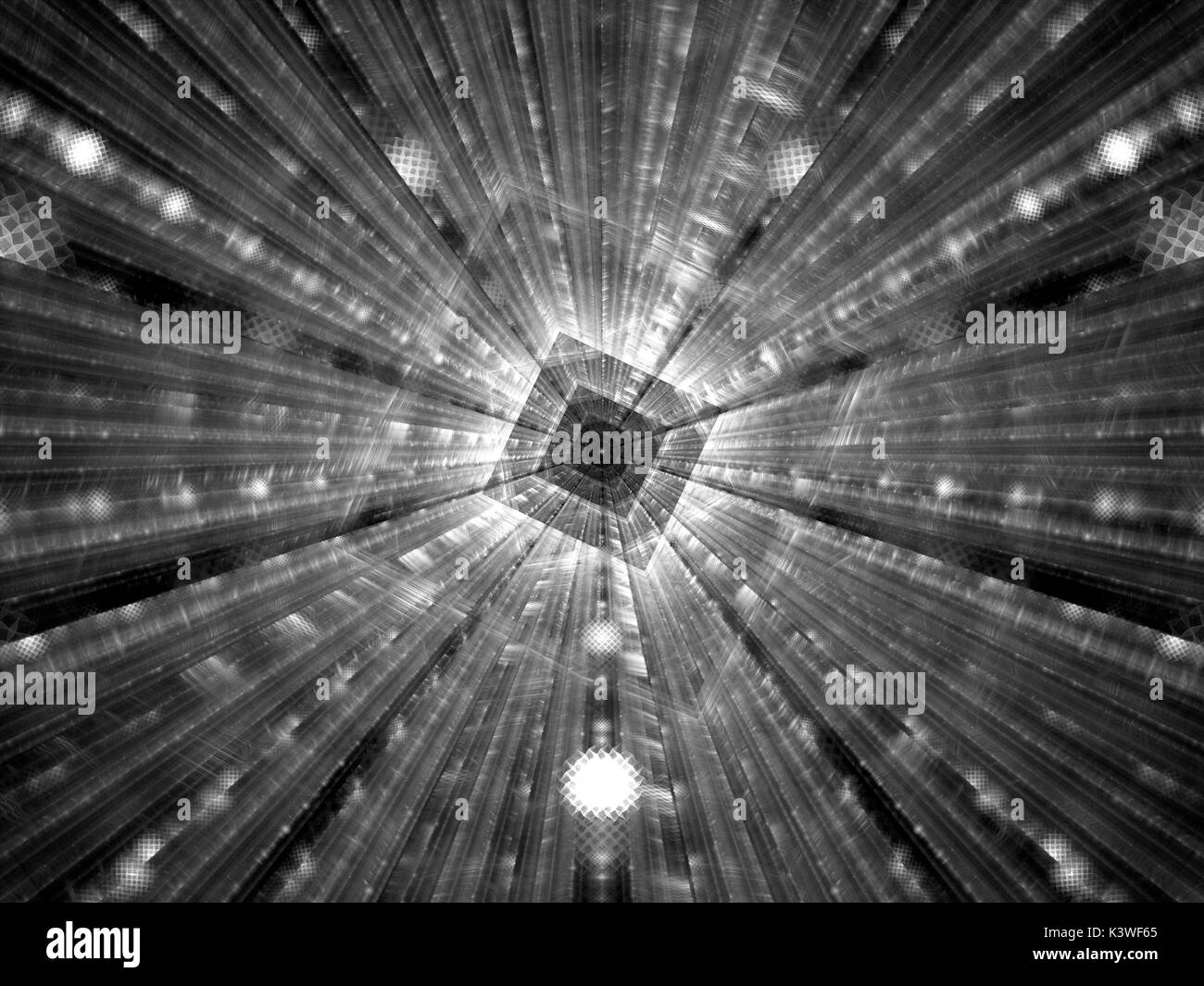 Glowing squares in motion, black and white, technology, computer ...