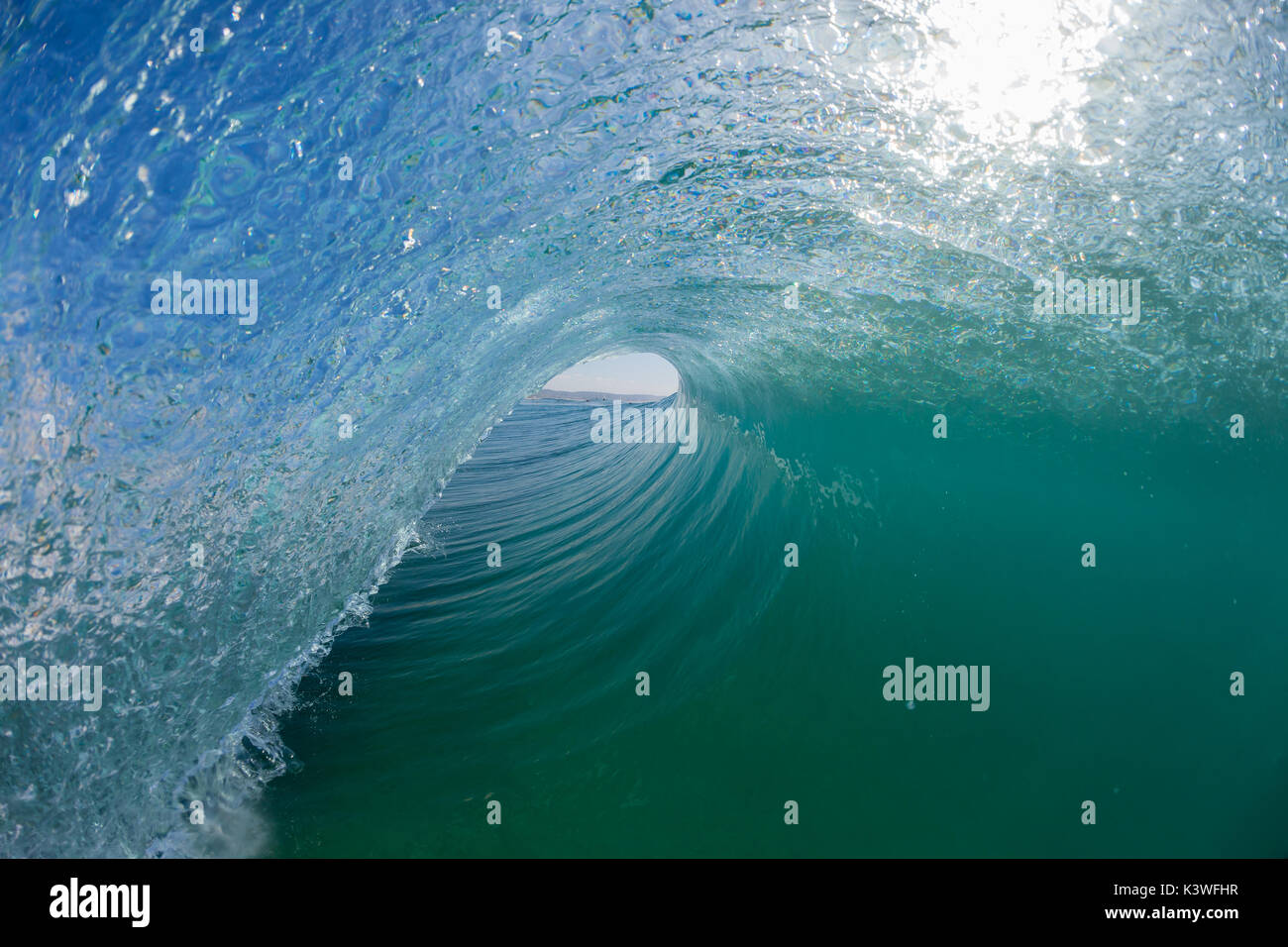 Wave inside view swimming hi-res stock photography and images - Alamy