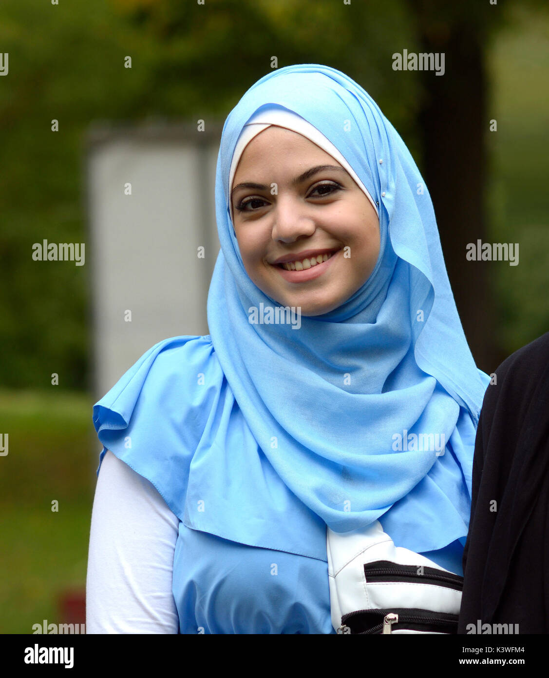 September 01,2017. Kiev, Ukraine. Muslims of Kyiv are celebrating ...