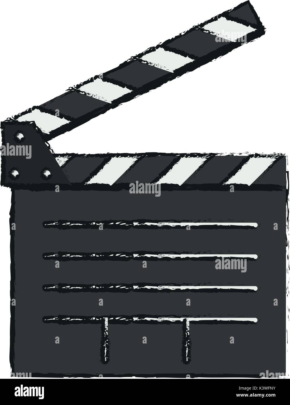 Isolated clapboard design Stock Vector Image & Art - Alamy