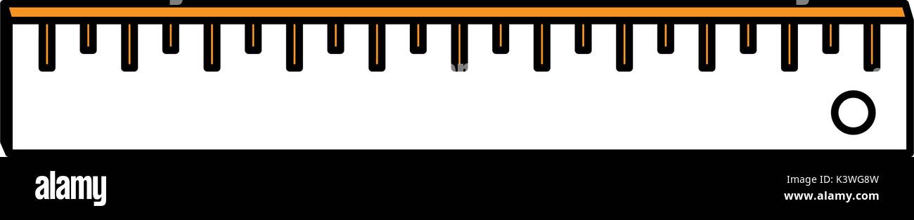 Ruler closeup Stock Vector Images - Alamy