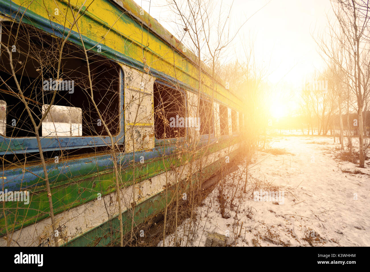 Scrap metal train hi-res stock photography and images - Alamy