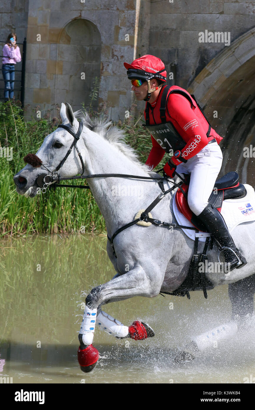 Paul Tapner Bonza King of Rouges Cross Country Burghley Horse Trials ...