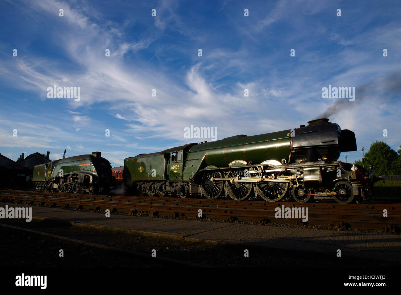The track of the flying scotsman hi-res stock photography and images ...