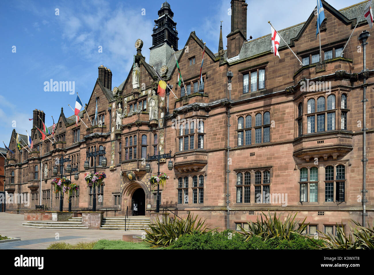 Coventry Council House, High Street, Coventry, Warwickshire Tudor-style ...