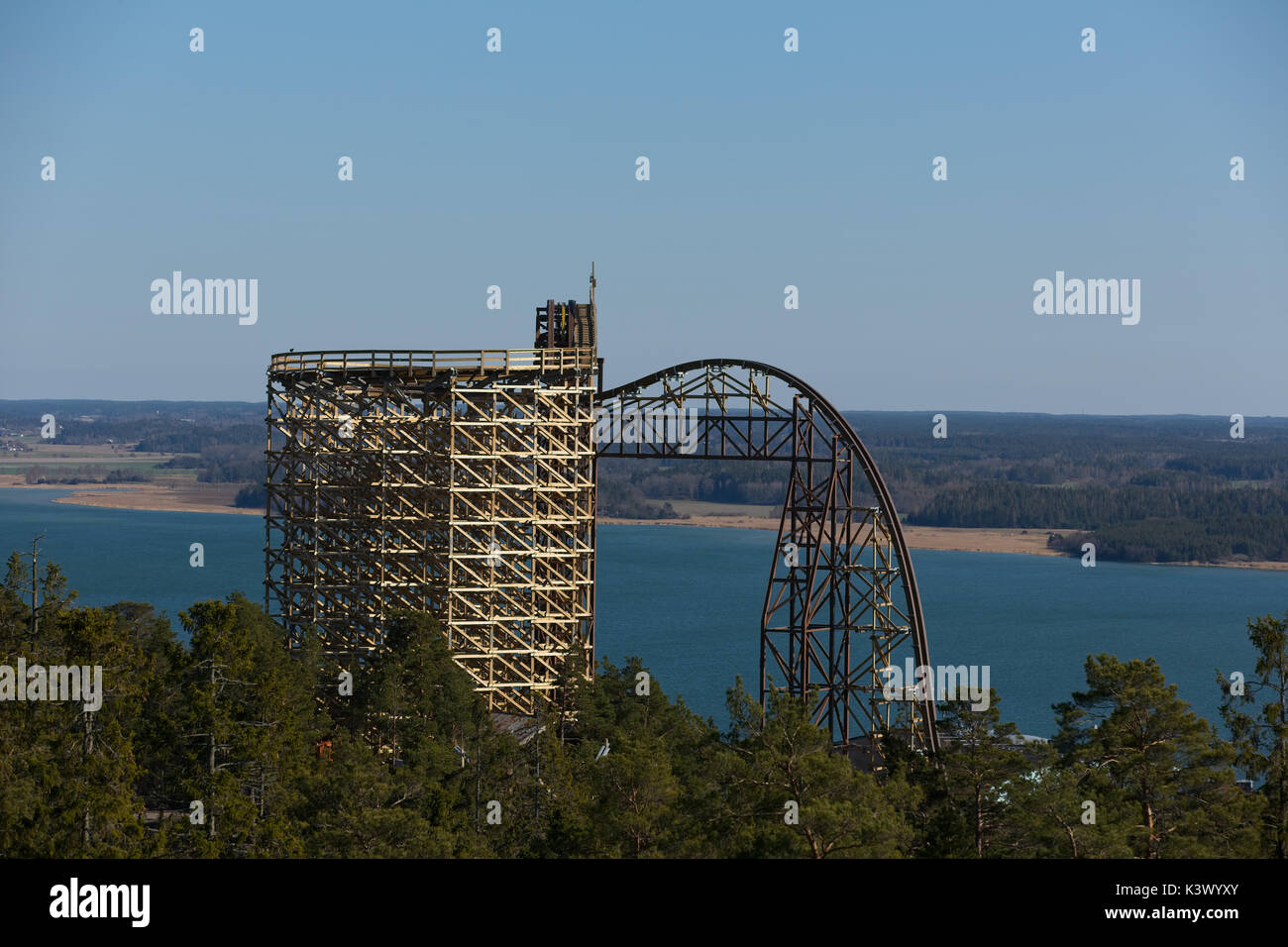 Wildfire Wooden Roller Coaster Manufactured by Rocky Mountain ...