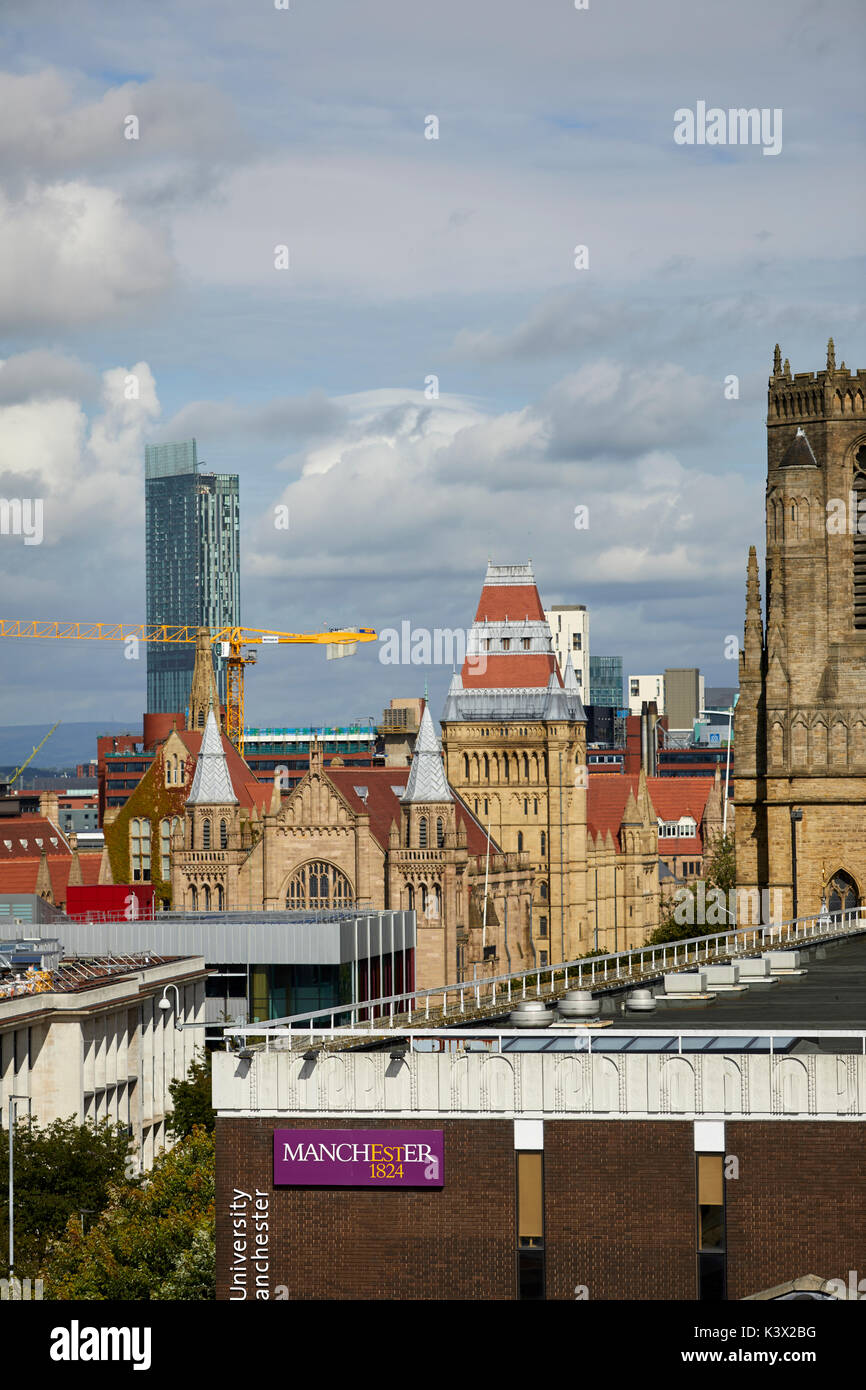 City skyline elevated view above High Resolution Stock Photography and ...