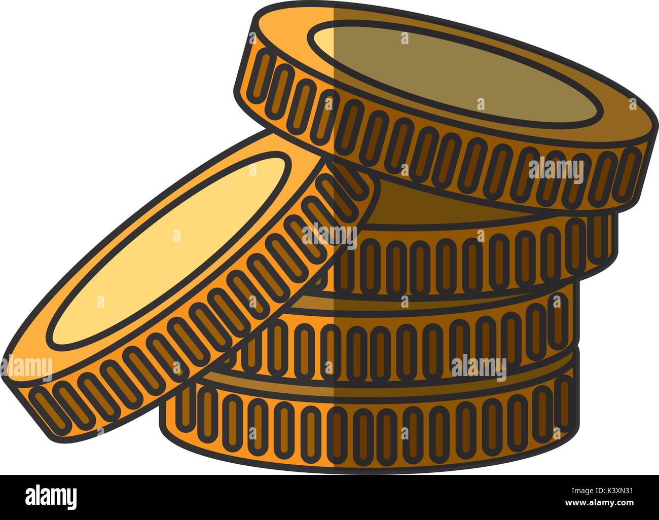 money coin icon Stock Vector Image & Art - Alamy