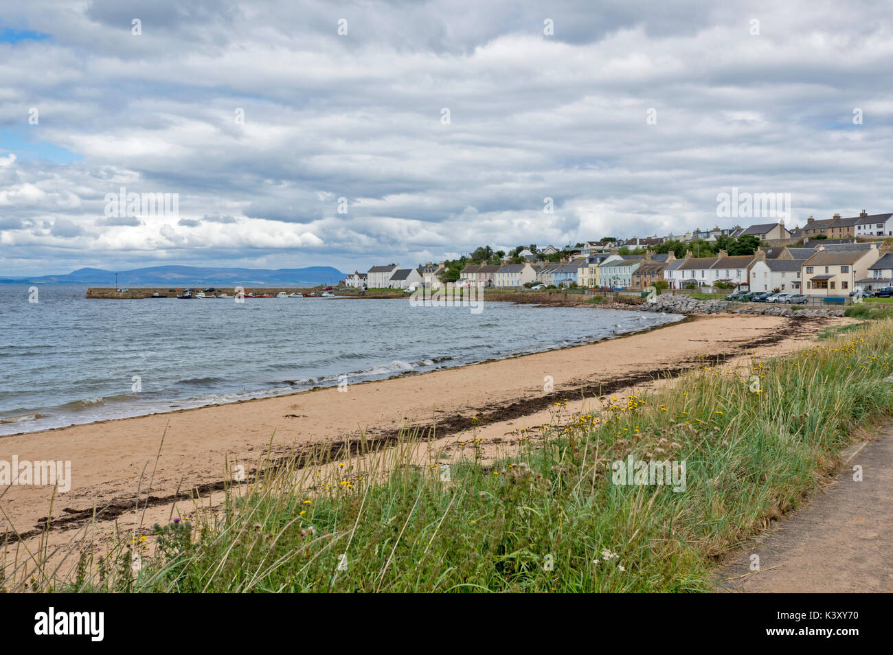 PORTMAHOMACK VILLAGE EASTER ROSS TARBAT PENINSULA THE BEACH AND HOUSES ...