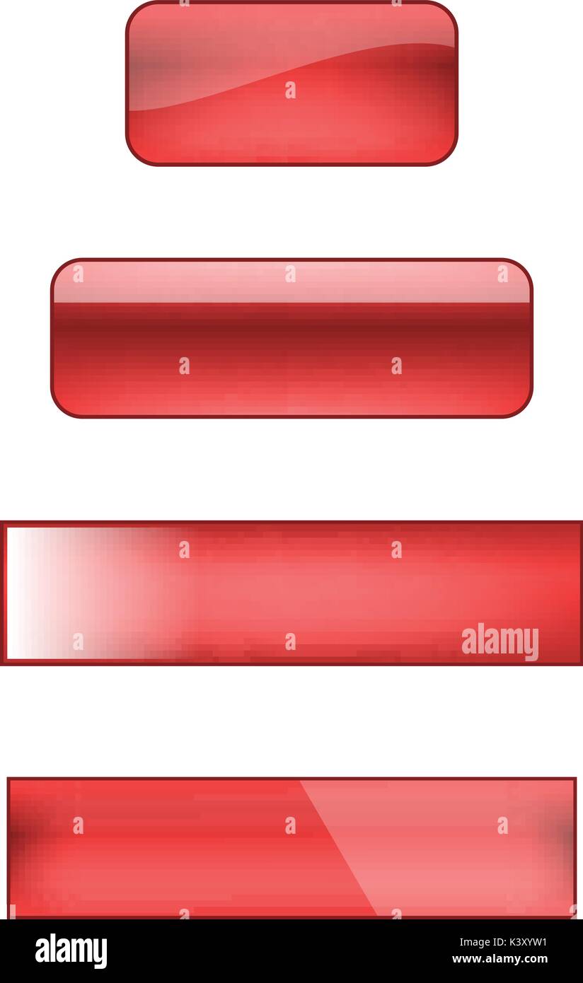 vector web buttons set Stock Vector Image & Art - Alamy
