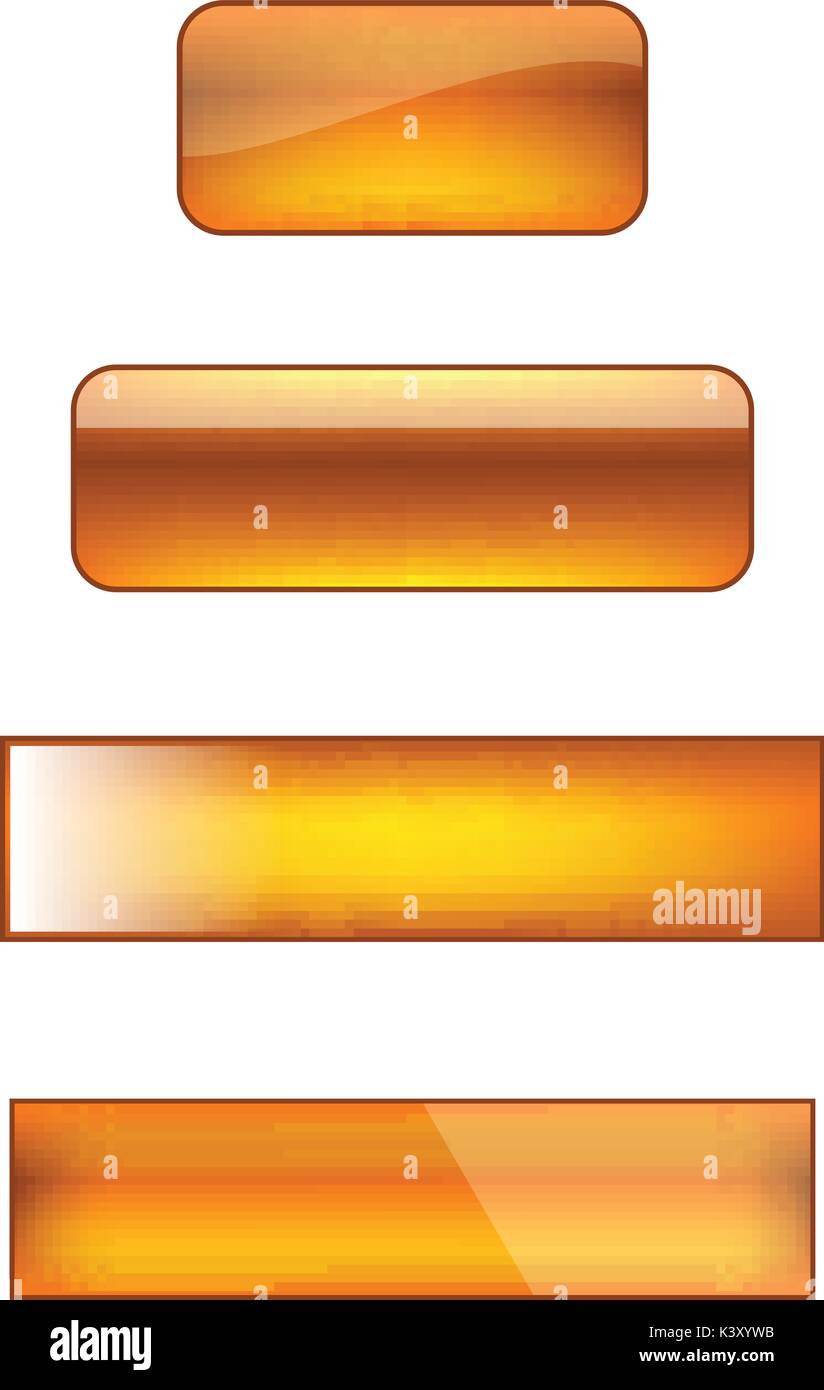vector web buttons set Stock Vector Image & Art - Alamy