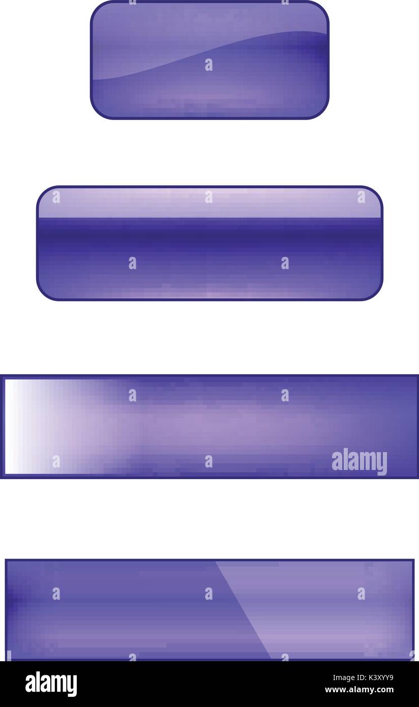 vector web buttons set Stock Vector Image & Art - Alamy