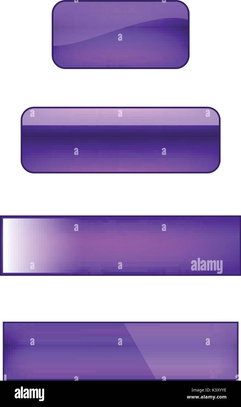 vector web buttons set Stock Vector Image & Art - Alamy