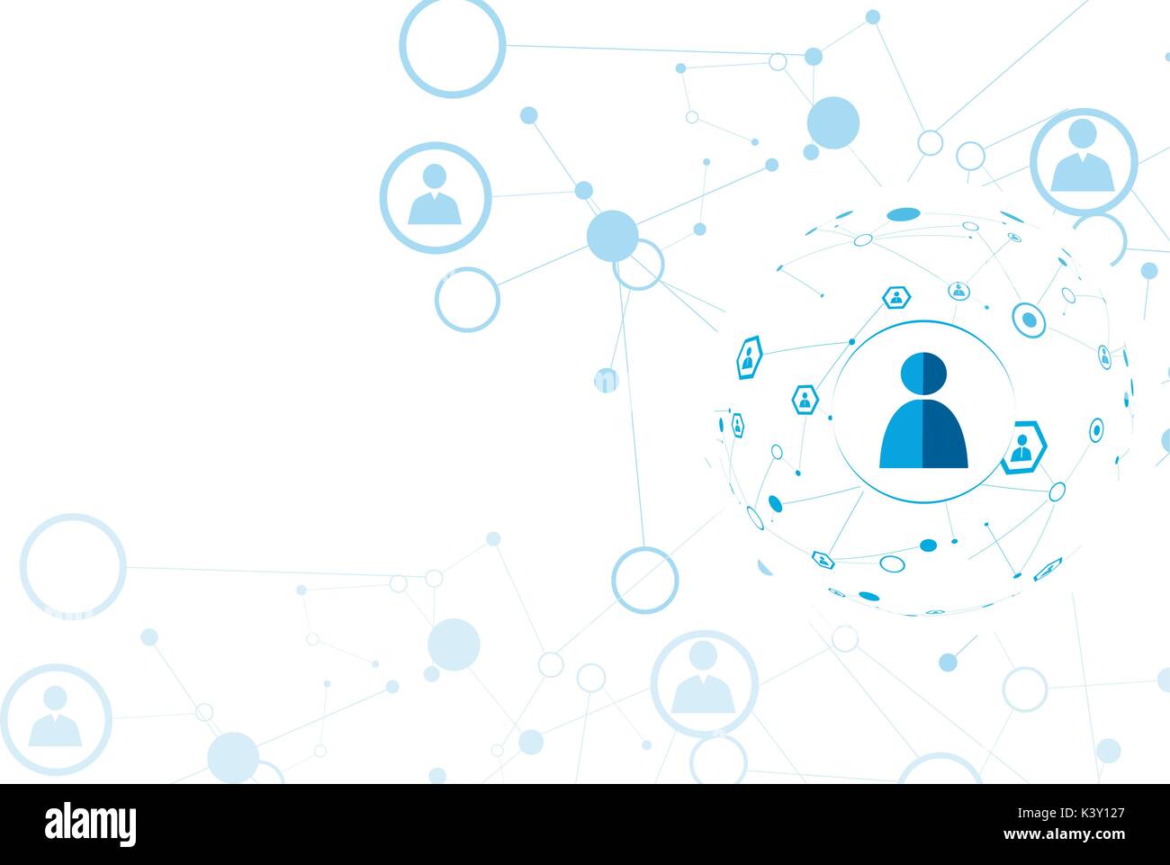 Network concept background Stock Vector Image & Art - Alamy