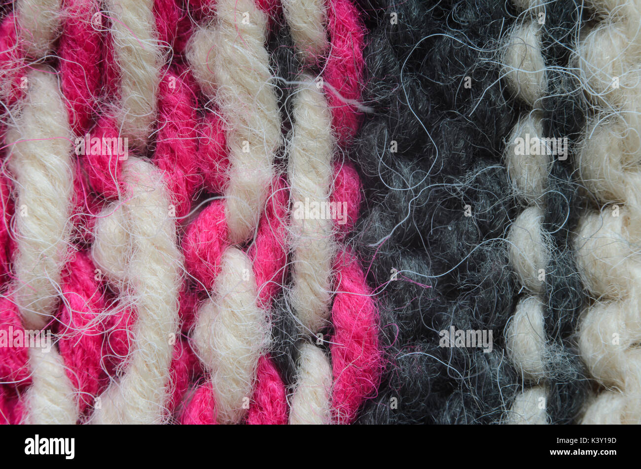 Woven fabric detail microscope hi-res stock photography and images - Alamy